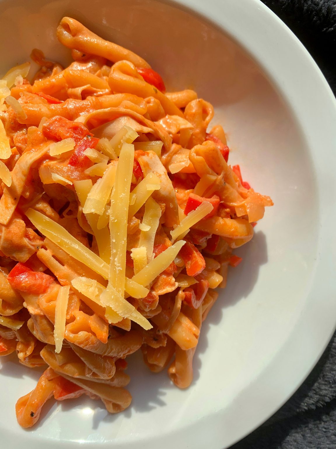 Rode Linzen pasta recept - Veel eiwitten - Makkelijk Jummys